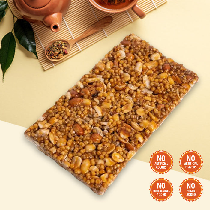 Heka Bites Millet Dry Fruits Chikki | No White Sugar |No Palm Oil 60.0